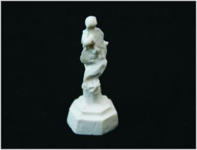 Cina Riporti in scala donna da tavolino B18-06 OO del modello di scala della scultura 3D la forte in vendita