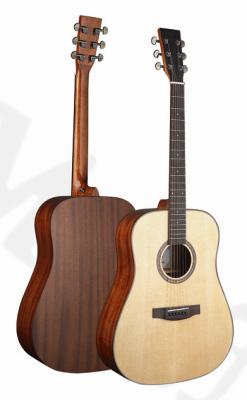 中国 OEM プロ 無垢材 の西部のギター/型の木製のアコースティック ギター TP-AG55 販売のため