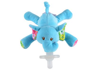 中国 調停者のニップル/幼児が付いている赤ん坊の Pacimals のプラシ天のおもちゃは赤ん坊 Wubbanub を個人化しました 販売のため