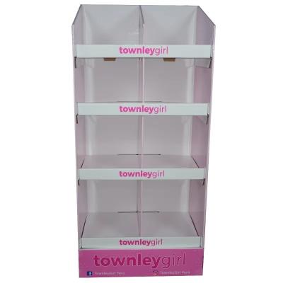 China Customized UV Coating Cardboard Product Display Stand Practical Multiscene for sale