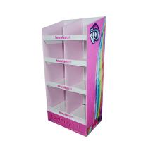 China Customized UV Coating Cardboard Product Display Stand Practical Multiscene for sale