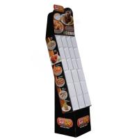 China Flat Packaging Cardboard Shelf Display Individually Packaged For Simple Shipping for sale