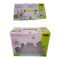 China Customized Cardboard Paper Packaging Box With Handles For Easter for sale