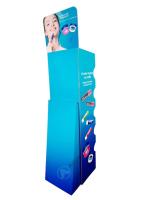 China Folding Cardboard Display Units Customizable For Retail Merchandise for sale