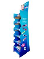China Folding Cardboard Display Units Customizable For Retail Merchandise for sale
