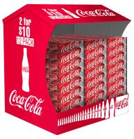 China Custom Corrugated Pallet Display Carton Pallet Display Flat Packaging for sale
