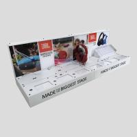 China Lightweight Portable Acrylic Stand Display For Rectangular Merchandise for sale