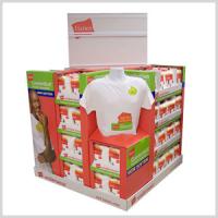 China Eye Catching Corrugated Display Stands Customized With Vibrant CMYK Offset Printing for sale