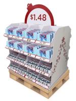 China Flat Packaging Pallet Custom Cardboard Displays For Packaging Needs for sale