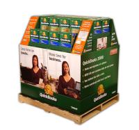 China Flat Packaging Pallet Custom Cardboard Displays For Packaging Needs for sale