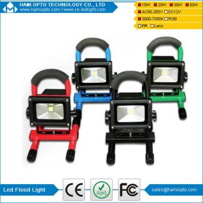 Cina Il CE ha certificato l'uomo principale ricaricabile portatile all'aperto della luce di inondazione della PANNOCCHIA di IP65 Bridgelux 10W 20W in vendita