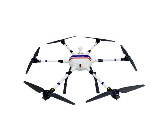 HX-330 Toray 3K Carbon Drone in flight