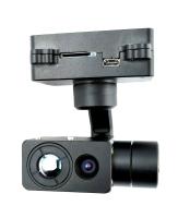 China Universal Joint Fixed focus visible light+9.1mm640 thermal imaging UAV for sale