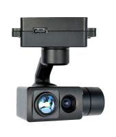 China Universal Joint Fixed focus visible light+8.7mm640 thermal imaging UAV for sale
