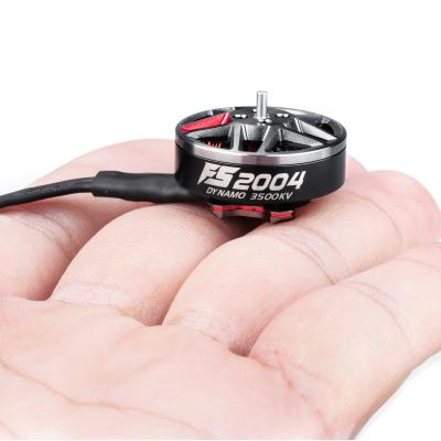 Cina Dynamo FS2004 Motore a corrente continua senza spazzole 24 Awg Cavo di silicone nero in vendita