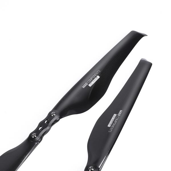 Quality 15.2x5 Inch Glossy Carbon Fiber Folding Propeller for sale