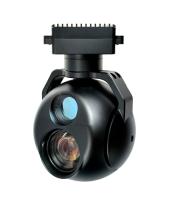 China 10x Visible Light Optical Zoom Camera 2-Axis Stabilized IP Output Gimbal for sale