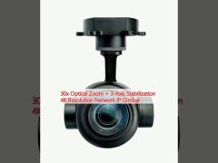 Φωτογραφία FPV Drone 10x Οπτικό ζουμ IRCUT 3-Axis Gimbal IP/HDMI έξοδος