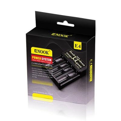 Cina Enook E4 Li Ion Batteries Caricabatterie Scarica con carica di Ake DC 3.6V / 3.7V in vendita