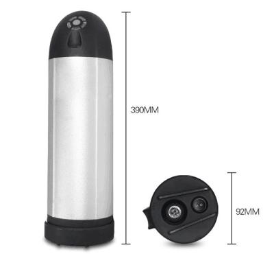 Cina Sliver Kettle Tipo Li Ion E Batteria per biciclette 10Ah - 20Ah Batteria al litio 36V in vendita