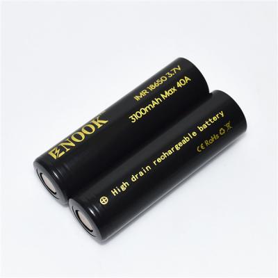 Cina Enook 100%batteria originale 18650 3.7V 3100mah 40A batteria al litio a piena capacità per e-bike in magazzino in vendita
