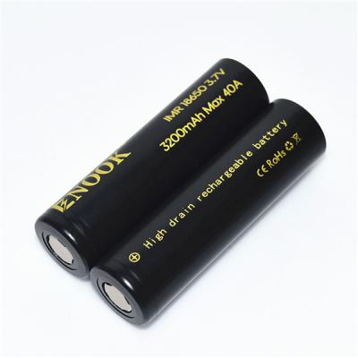 Cina Produttore 3.7V Cella ricaricabile Enook 18650 3200mAh MAX 30A Cdr20 Batteria al litio agli ioni di litio in vendita