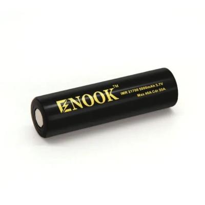 Cina Enook 21700 5000mAh Max 40A batteria ricaricabile 3.7V per batterie a vendita calda in PH in vendita