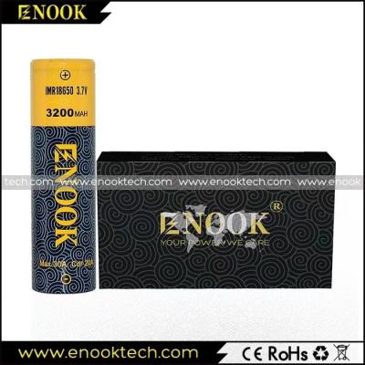 Cina 18650 Batteria agli ioni di litio Cella 3200mAh 3.7V Alta velocità di scarica Per laptop in vendita