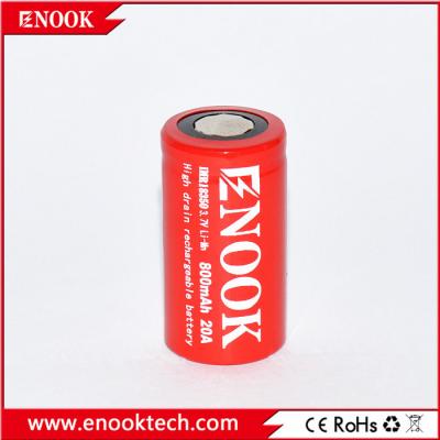 Cina 18350 Batteria ricaricabile agli ioni di litio 800mah in vendita