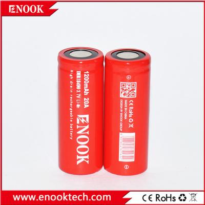 中国 18490 シリンダー リチウムイオンバッテリーセル 1200mAh 3.7V 20A 電動自転車用 販売のため
