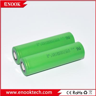 China E Bike 18650 Battery Cell 3.6V 2100mAh 30A Max Continuous Discharge Battery for sale