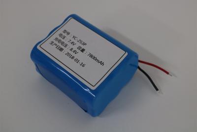 Cina 7.4 V 7800mah Batteria agli ioni di litio per biciclette e automobili elettriche in vendita