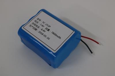 Cina 7.4 V 7800mah Batteria agli ioni di litio per biciclette e automobili elettriche in vendita