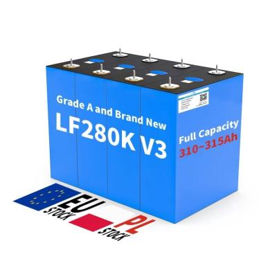 Cina 6000 Vita del ciclo 3.2V 50Ah 100AH 200AH 304AH 310AH Litio ferro fosfato ciclo profondo batteria in vendita