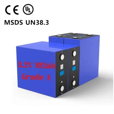 Cina Ucraina Polonia Eu Stock 3.2V 105Ah 280AH 304AH Batteria litio ferro fosfato prismatico con BMS in vendita