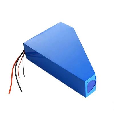 Cina Customized Capacity Triangle Electric Bike Battery With Brand 18650 Cells in vendita