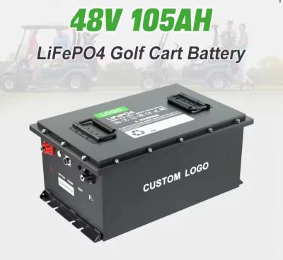 Cina 105ah 150ah 24v 36 volt 72V Lithium Iron Phosphate Battery Golf Cart Battery Long-Lasting in vendita