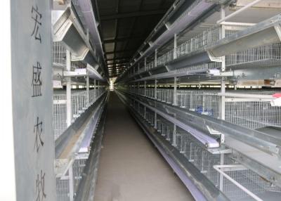Cina Progettazione Heatproof di Ratation da 360 gradi di H della struttura di pollame delle gabbie Slivery di allevamento in vendita