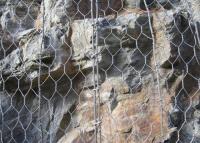 China Rock Fall Protection Steel Wire Netting 80x100mm Mesh with 2.7mm Wire and Heavy Galvanization for sale