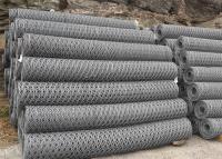 China Rock Fall Protection Steel Wire Netting 80x100mm Mesh with 2.7mm Wire and Heavy Galvanization for sale