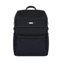 China Eco-Friendly 15.6 Inch Laptop Backpack Water Resistant RPET Travel Business Bag for sale