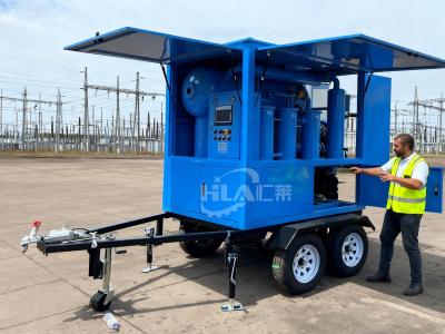 China Compact and Durable Equipment of Mobile Oil Purifier ≤0.4 Mpa Vacuum Level -0.06～-0.099 Mpa for sale