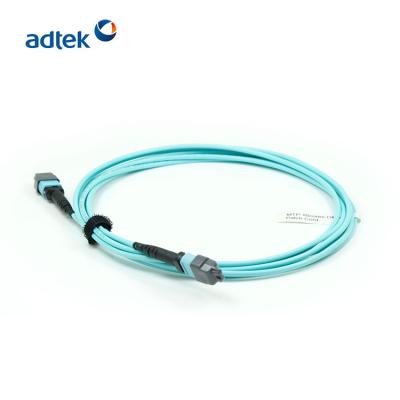 Cina 24 PC di fibra ottica/UPC 3M Trunk Cable del cavo di toppa del centro MPO 1.8mm 2.0mm in vendita