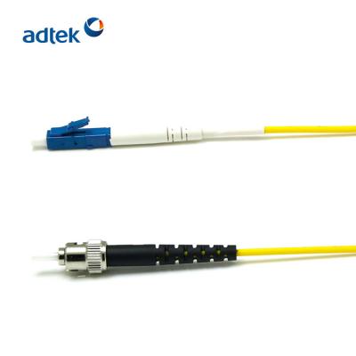 China LC ST Kabel 9/125 van het Vezelflard Singlemode Simplex 0.9mm Koord van het Optische Vezelflard Te koop