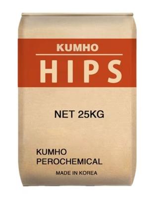 China HIPS 405AF Südkorea LG importiertes, naturfarbenes Spritzguss-Granulat, hochleistungsfähig, zollfrei, Muster zu verkaufen