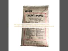 PPS 일본 잉크 FZ-1140-D5 BK 고온 방화 retardant 등급 유리 섬유 강화 40% 폴리머 구조
