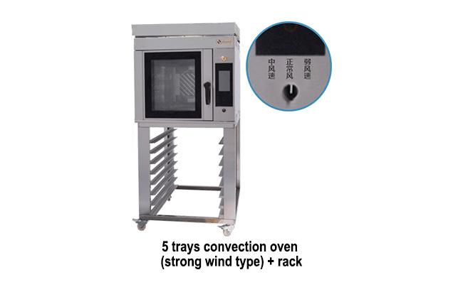 Strong wind type convection oven specifications
