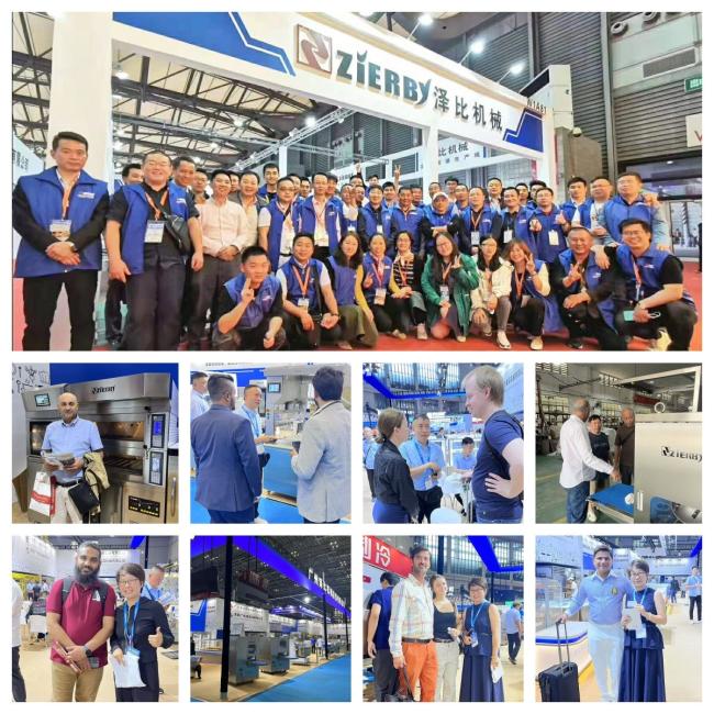 Close-up of bread shaping machine components