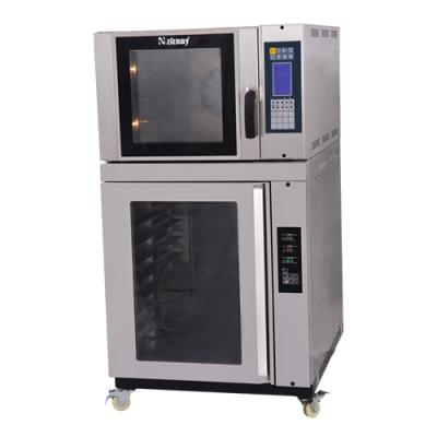 China Toasters Cake Pizza Convection Baking Oven With Cabinet Freezer Proofer for sale