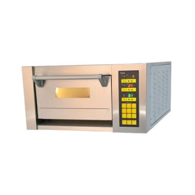China Personalización 1 cubierta 1 bandeja Horno eléctrico Equipo de panadería pequeño Acero inoxidable en venta
